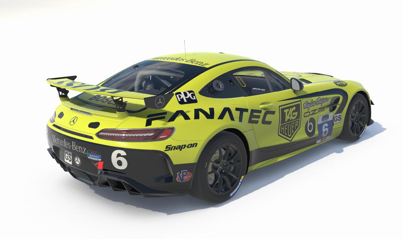 Updated Spec TAG HEUER Mercedes AMG GT4 by Corey H. - Trading Paints