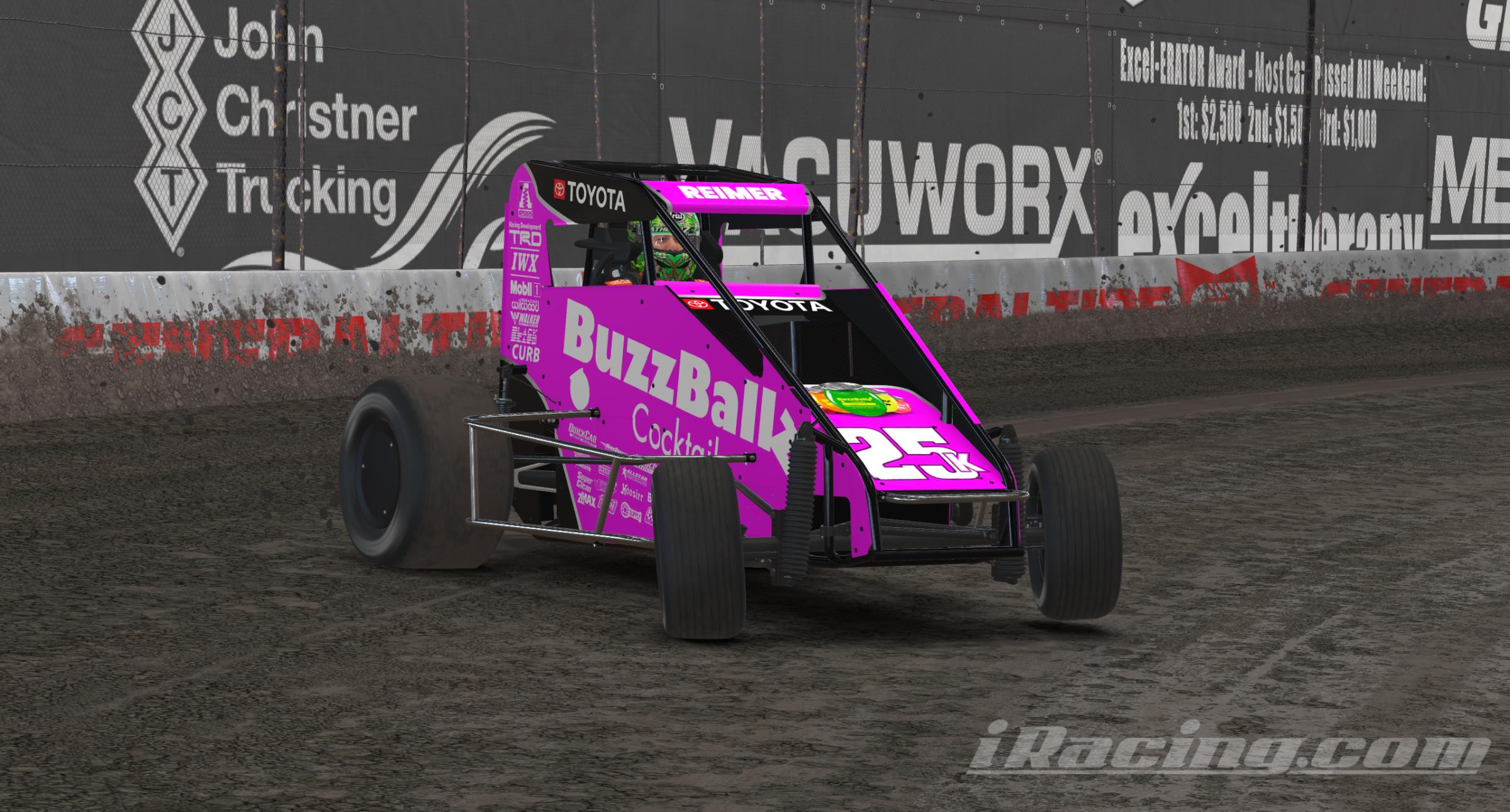 Taylor Reimer 2022 USAC BuzzBallz KKM #25k by Jake Boyer - Trading Paints