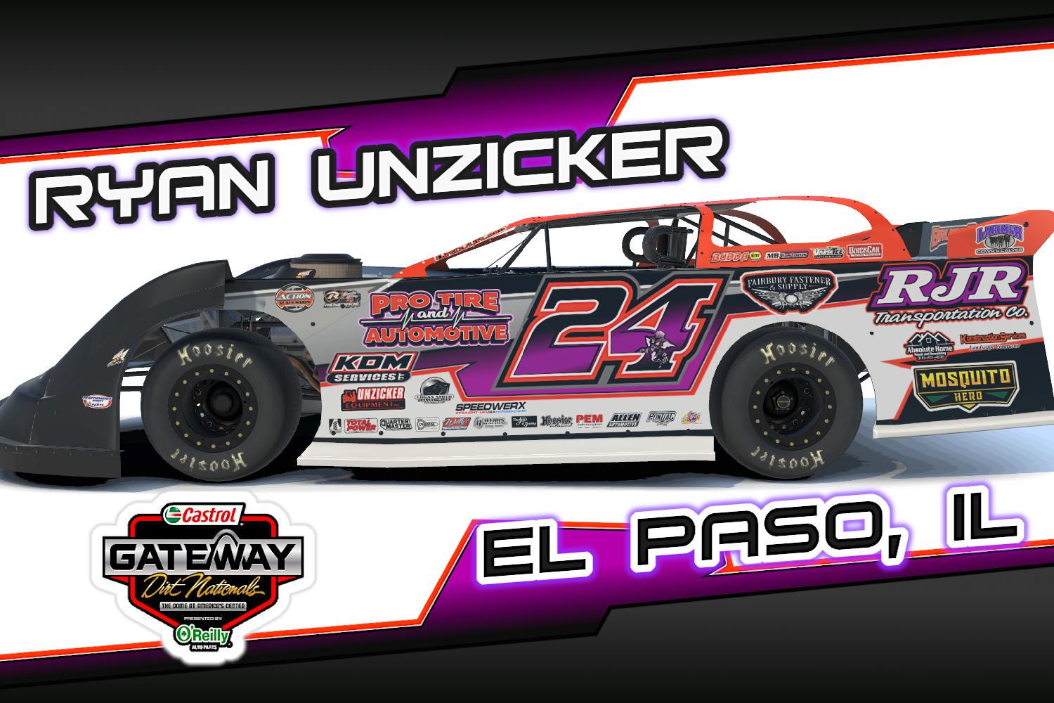 Ryan Unzicker, #24 by DJ Hores - Trading Paints