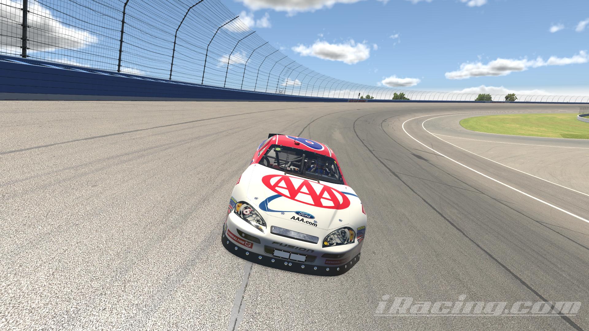 #6 David Ragan 2007 AAA Insurance Fontana With Number by Martin Roberg ...