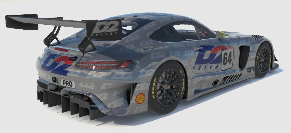 RAM Racing D2 Replica - Mercedes AMG GT3 by Dave Wressell - Trading Paints