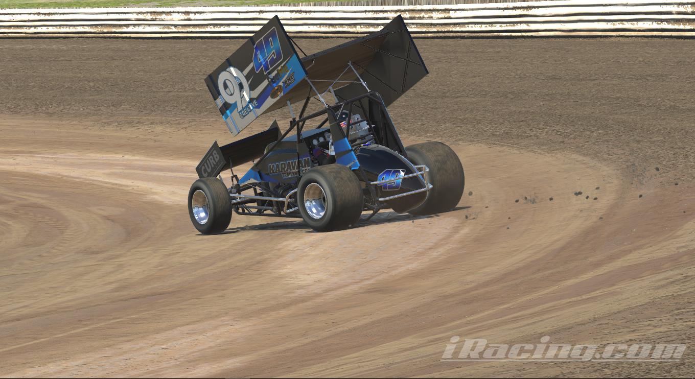 rob evans 9d creative sprint car by Griffin Taylor - Trading Paints