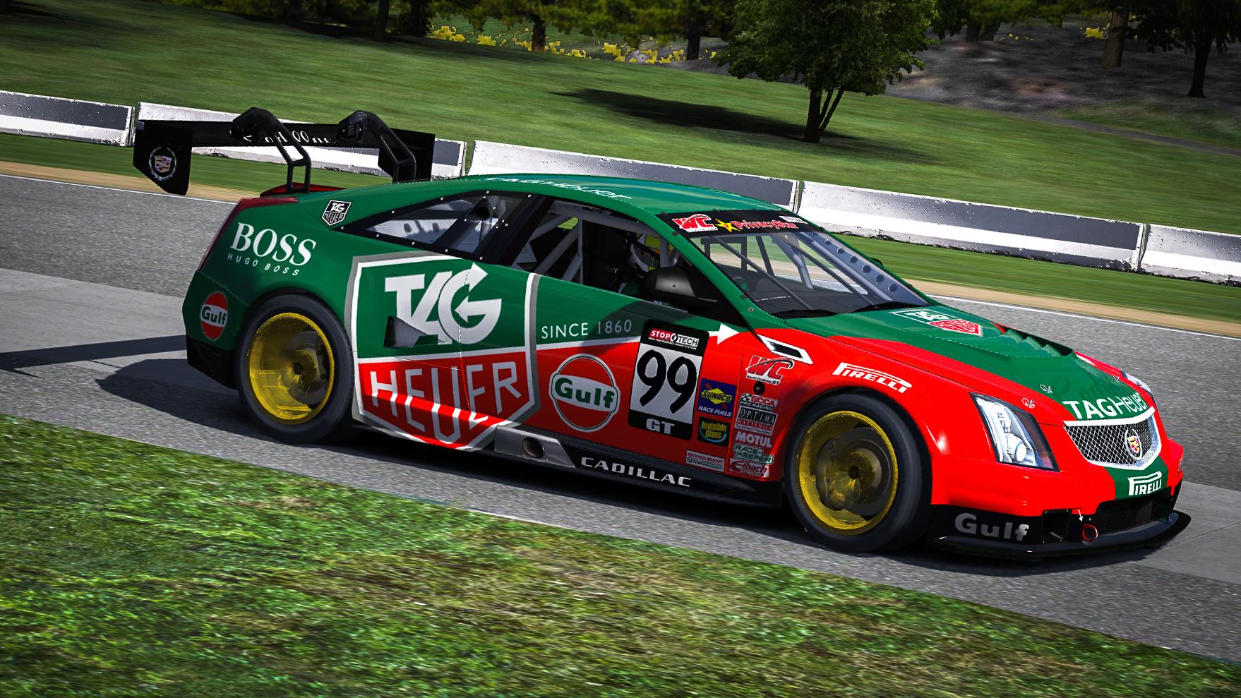 TAG Heuer Cadillac CTS-VR by Simon Bailey - Trading Paints
