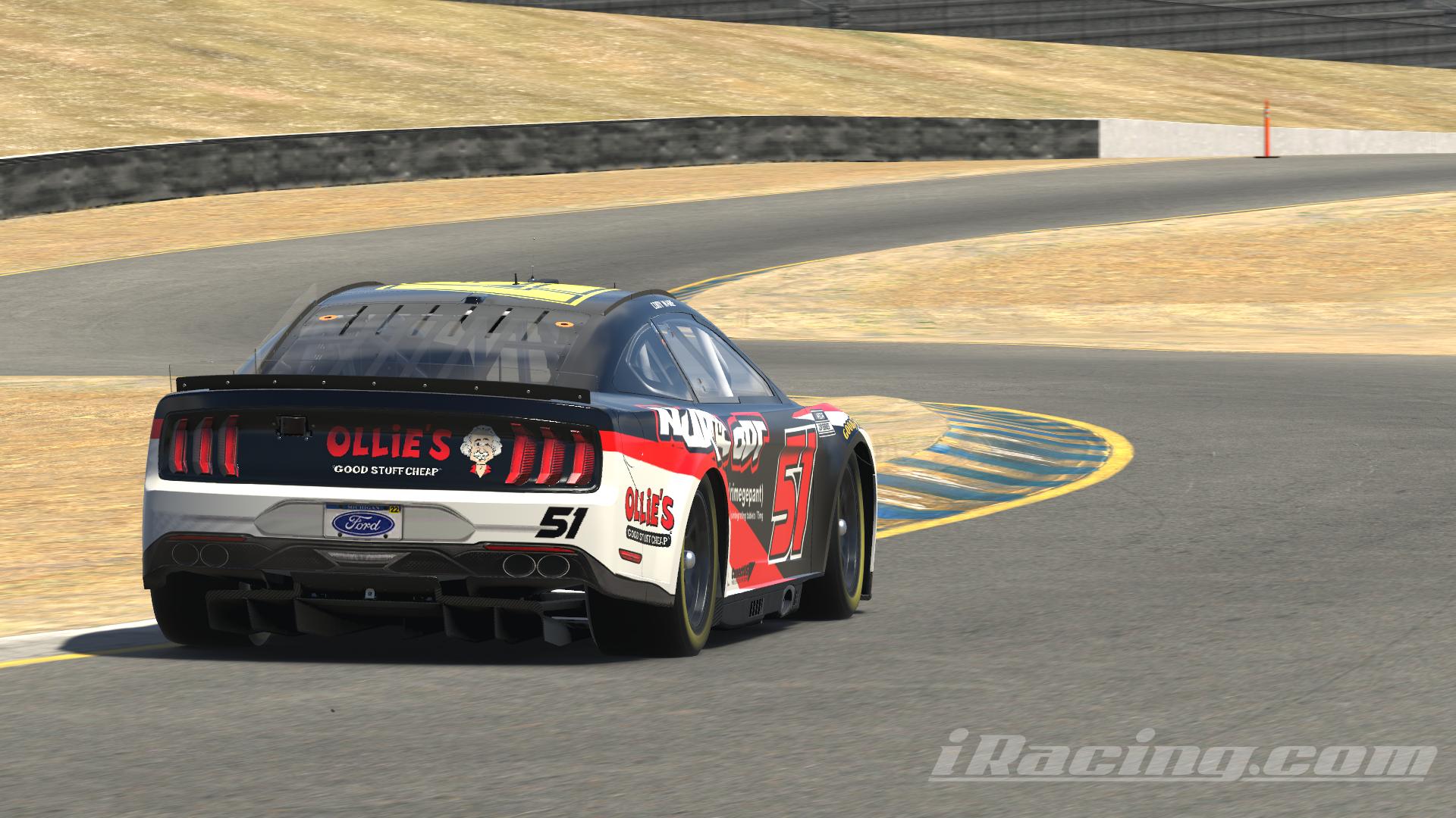 2023 Cody Ware No Fear Throwback Concept by Nick Roten - Trading Paints