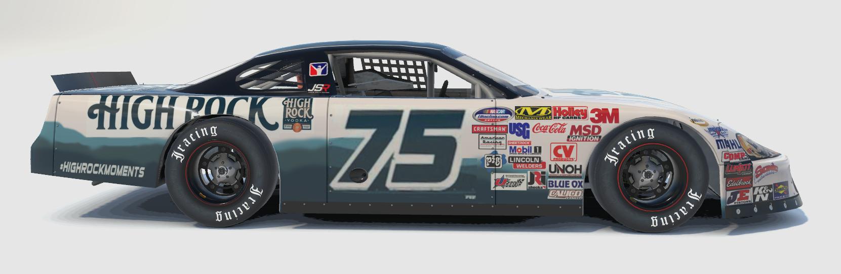 Latemodel Chevrolet Monte Carlo SS Landon Huffman 75 with black roof ...