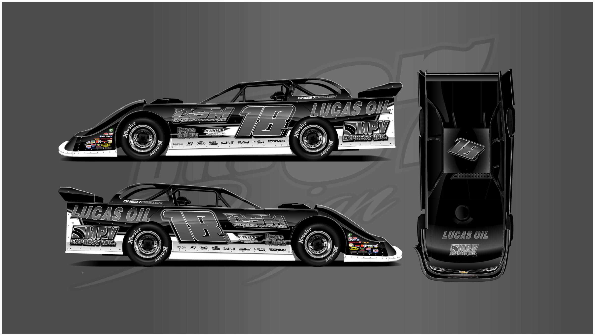 ipace late model by Landon Crawley - Trading Paints