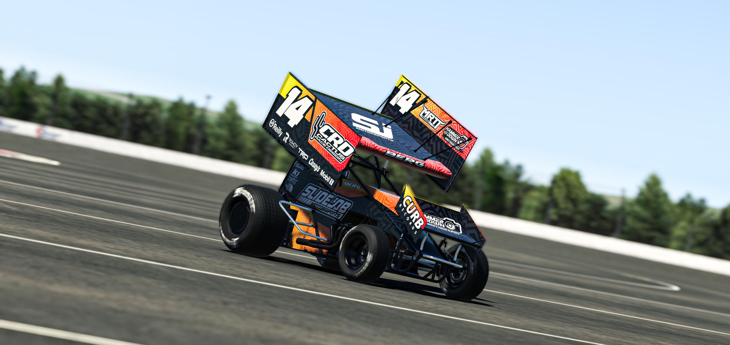 2023 Dylan Berg SJ Motorsports Alternate Sprint Car by Koleton Anderson ...