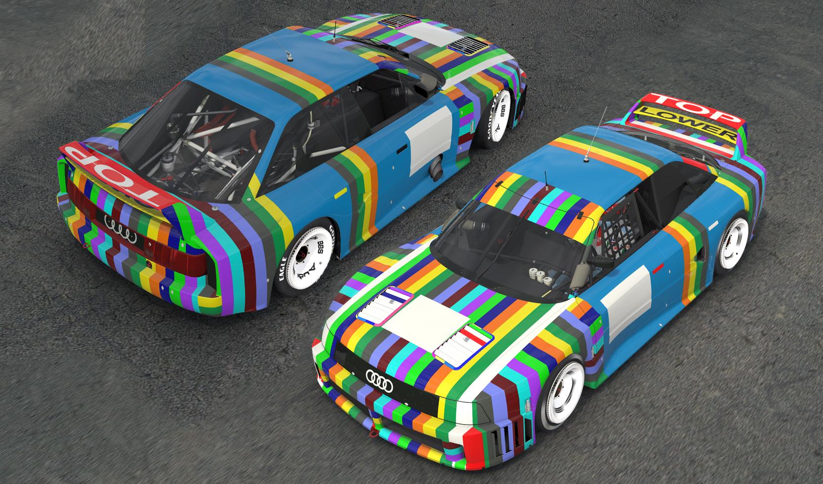 Audi Stripes by Clyde Coman - Trading Paints