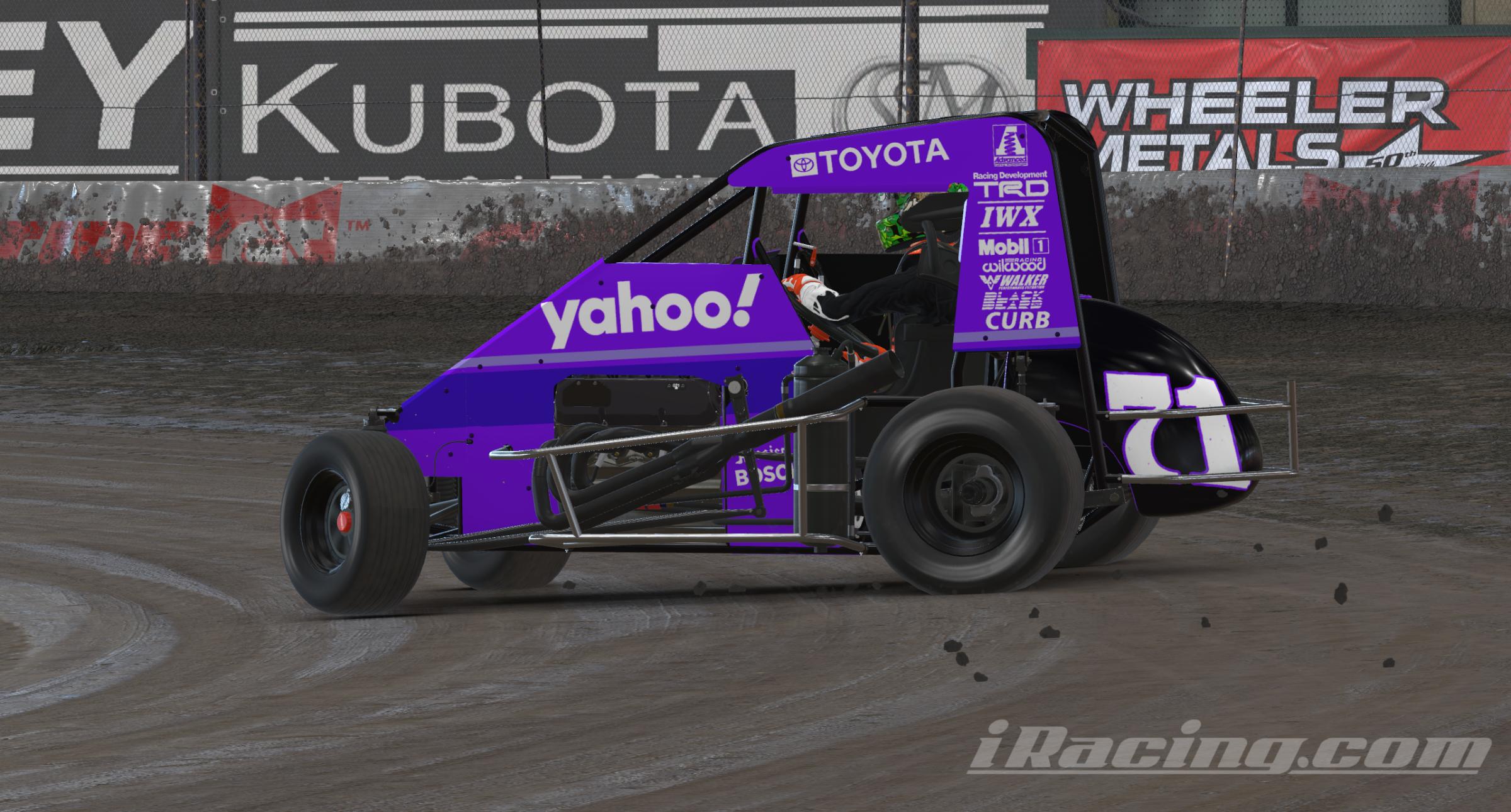 Kaylee Bryson 2022 KKM Yahoo! #71 by Jake Boyer - Trading Paints