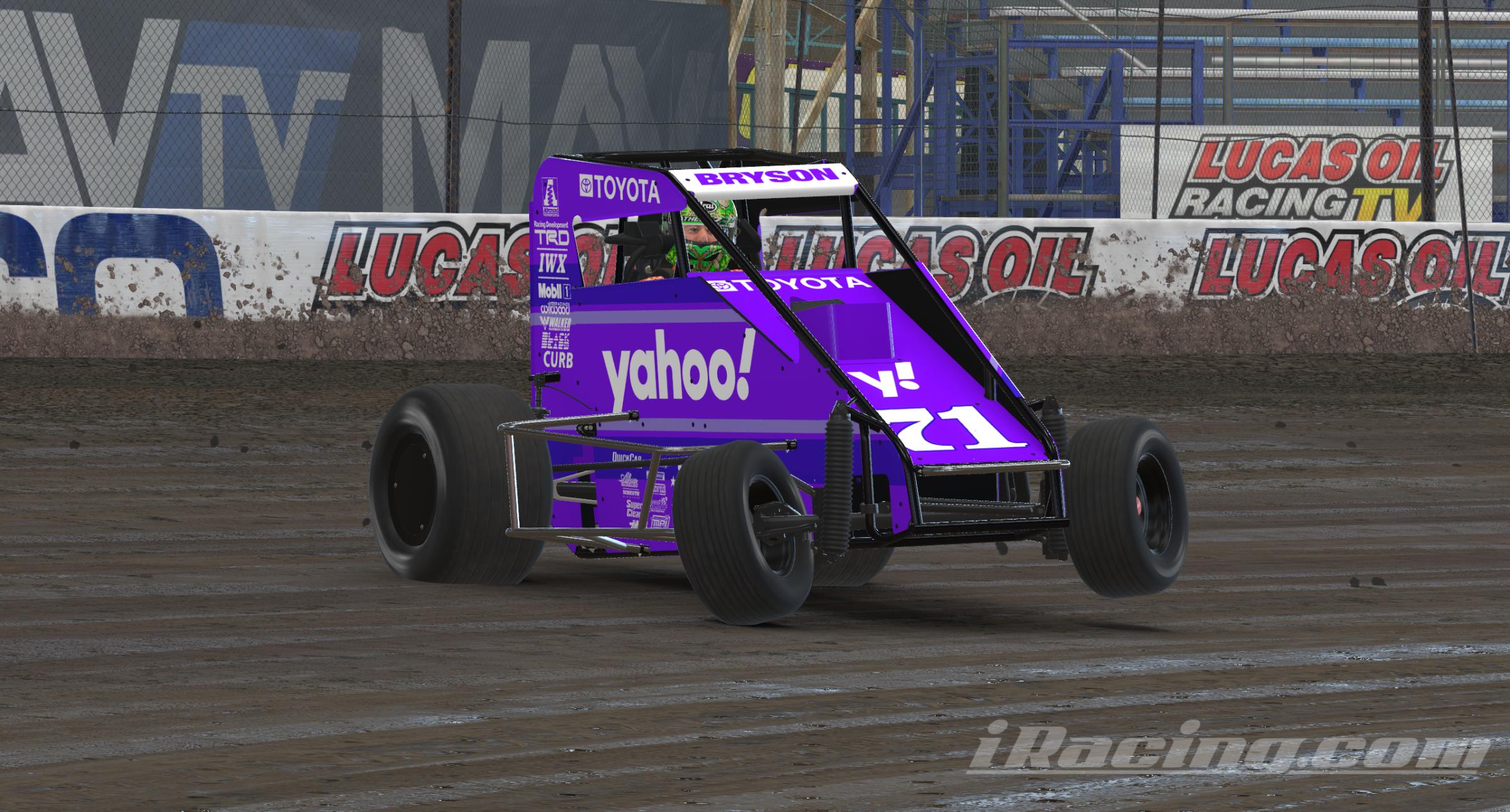 Kaylee Bryson 2022 KKM Yahoo! #71 by Jake Boyer - Trading Paints