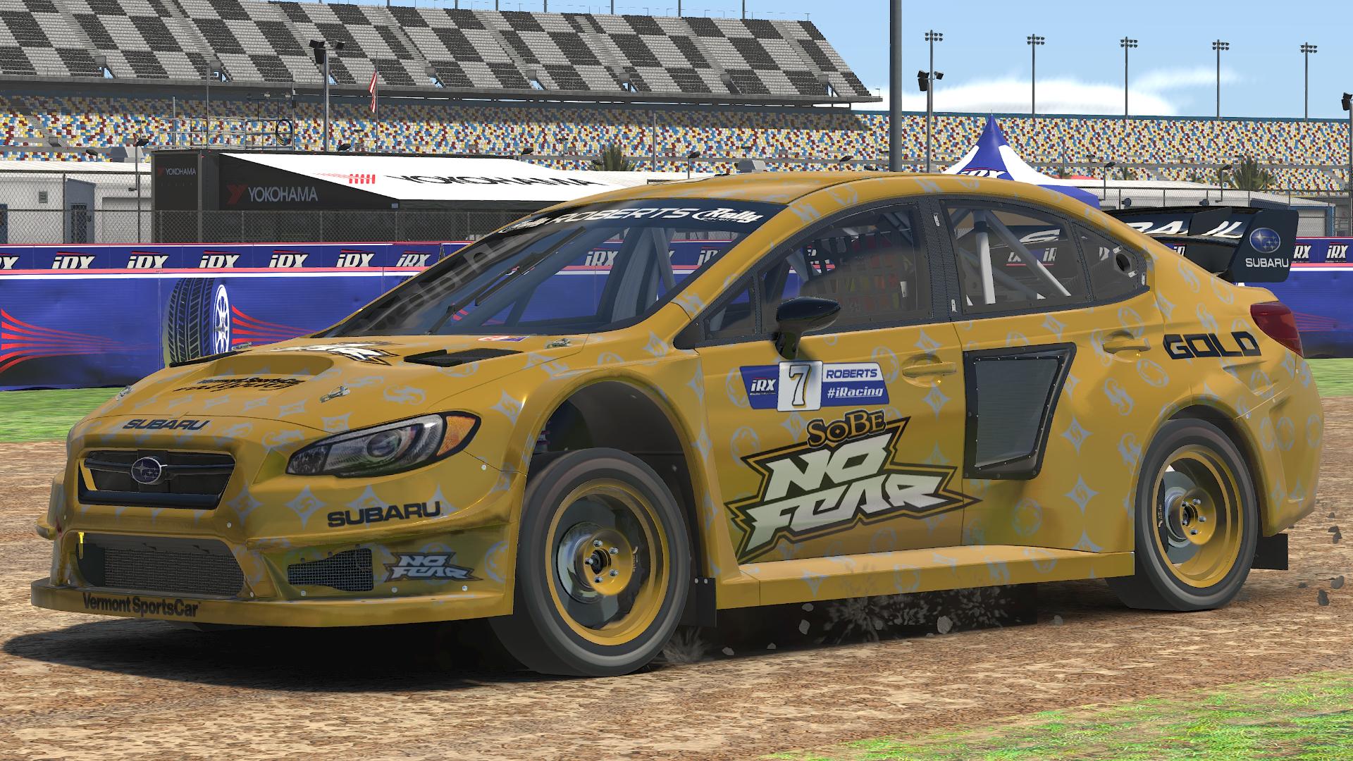 Colin McRae - No Fear Gold by Billy R Roberts - Trading Paints