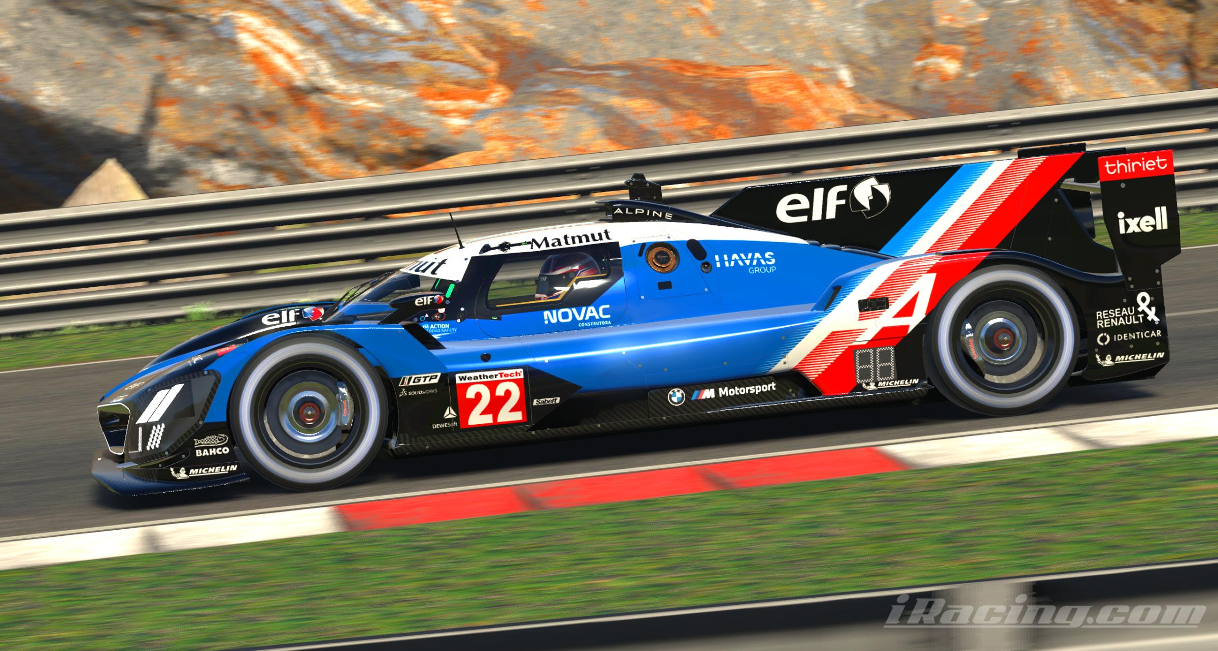 Alpine A480 LMDh - BMW M Hybrid V8 by Emil Kofod - Trading Paints