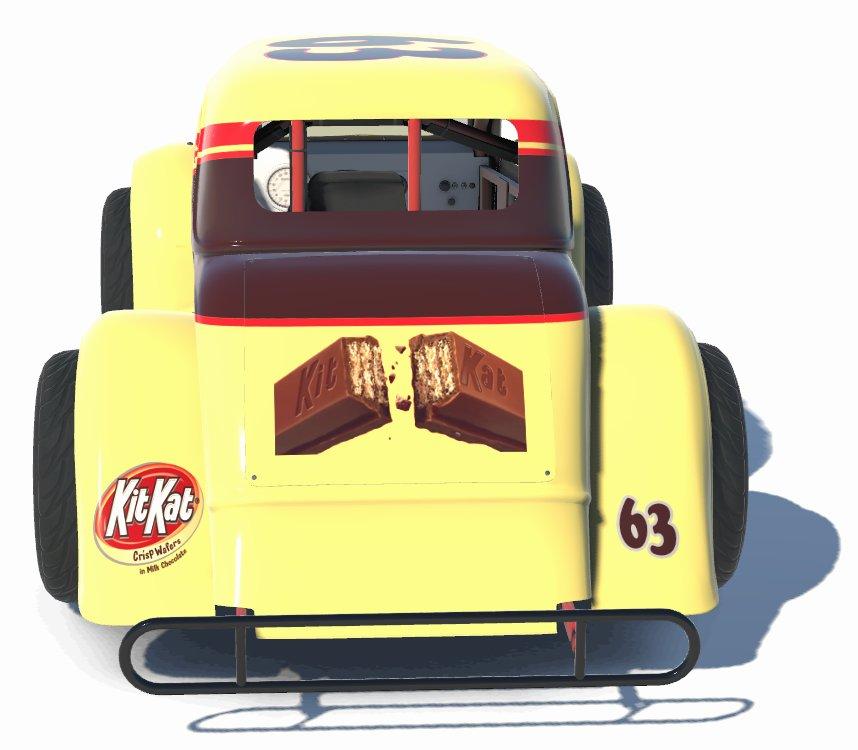 63 Kit Kat Legends Ford34c by Steve Staser - Trading Paints