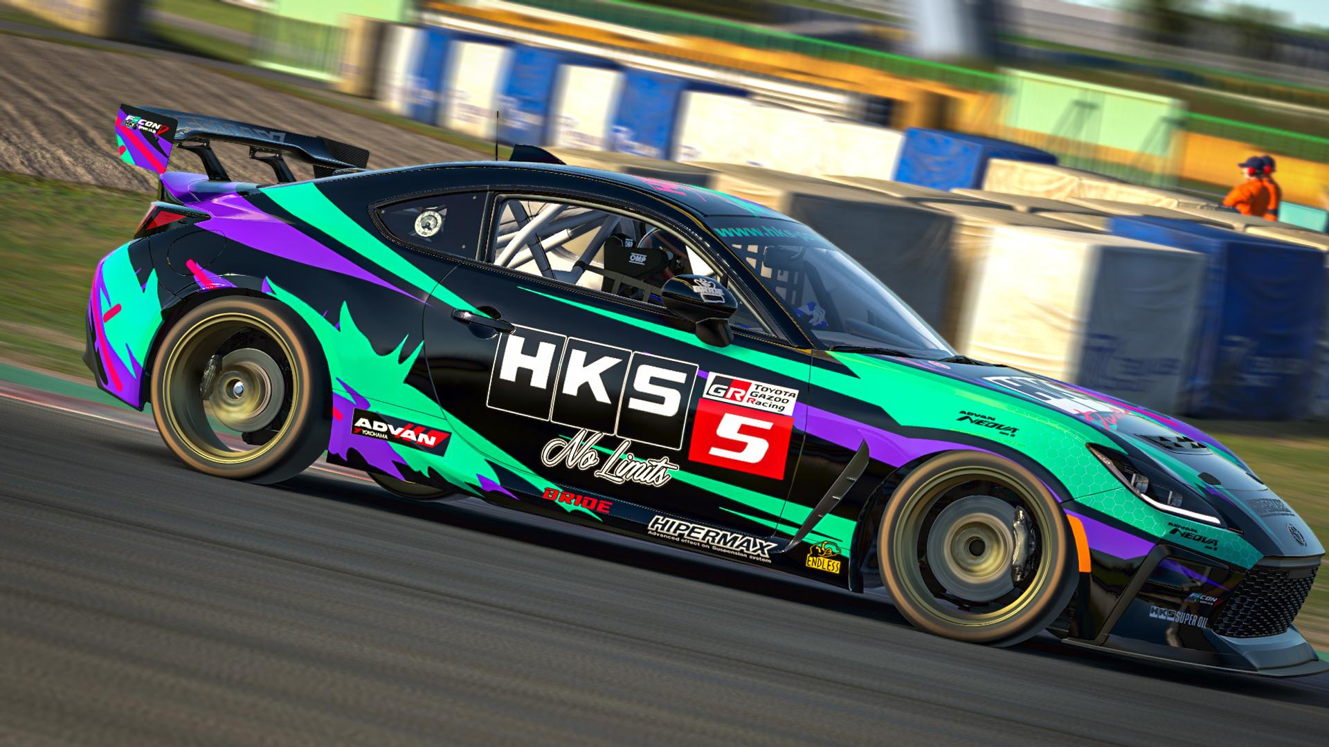 HKS Racing GT86 by Paul Mansell - Trading Paints