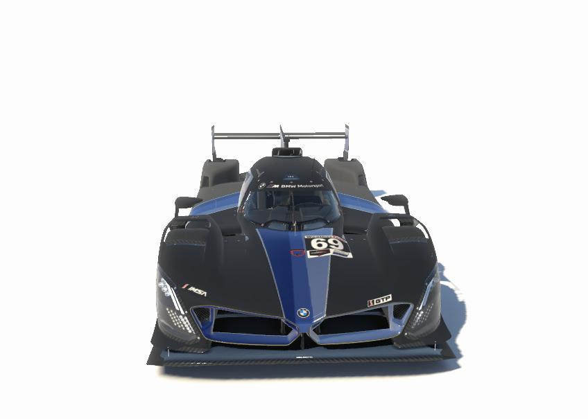 BMW Hybrid - Sharky Blue Stripes by Mark Axelson - Trading Paints