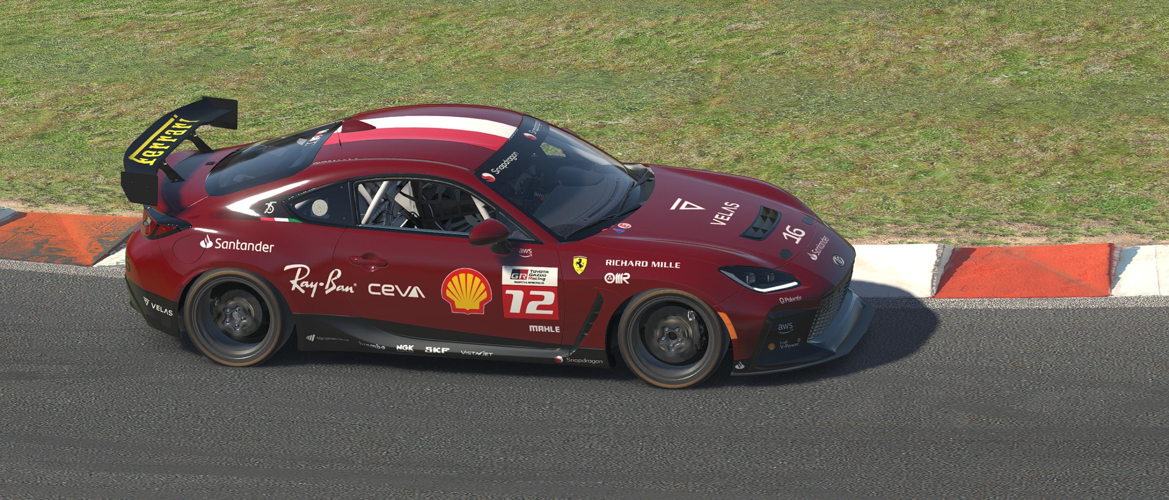 Toyota GR86 | 2022 Ferrari F1-75 Livery (Leclerc) by Marvin Betsch ...