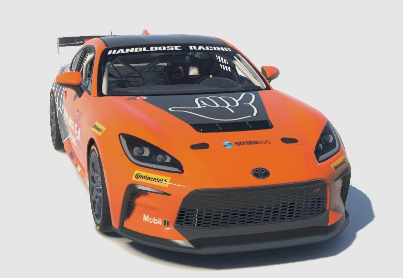 Hangloose Racing Orange Livery by William Ross4 - Trading Paints