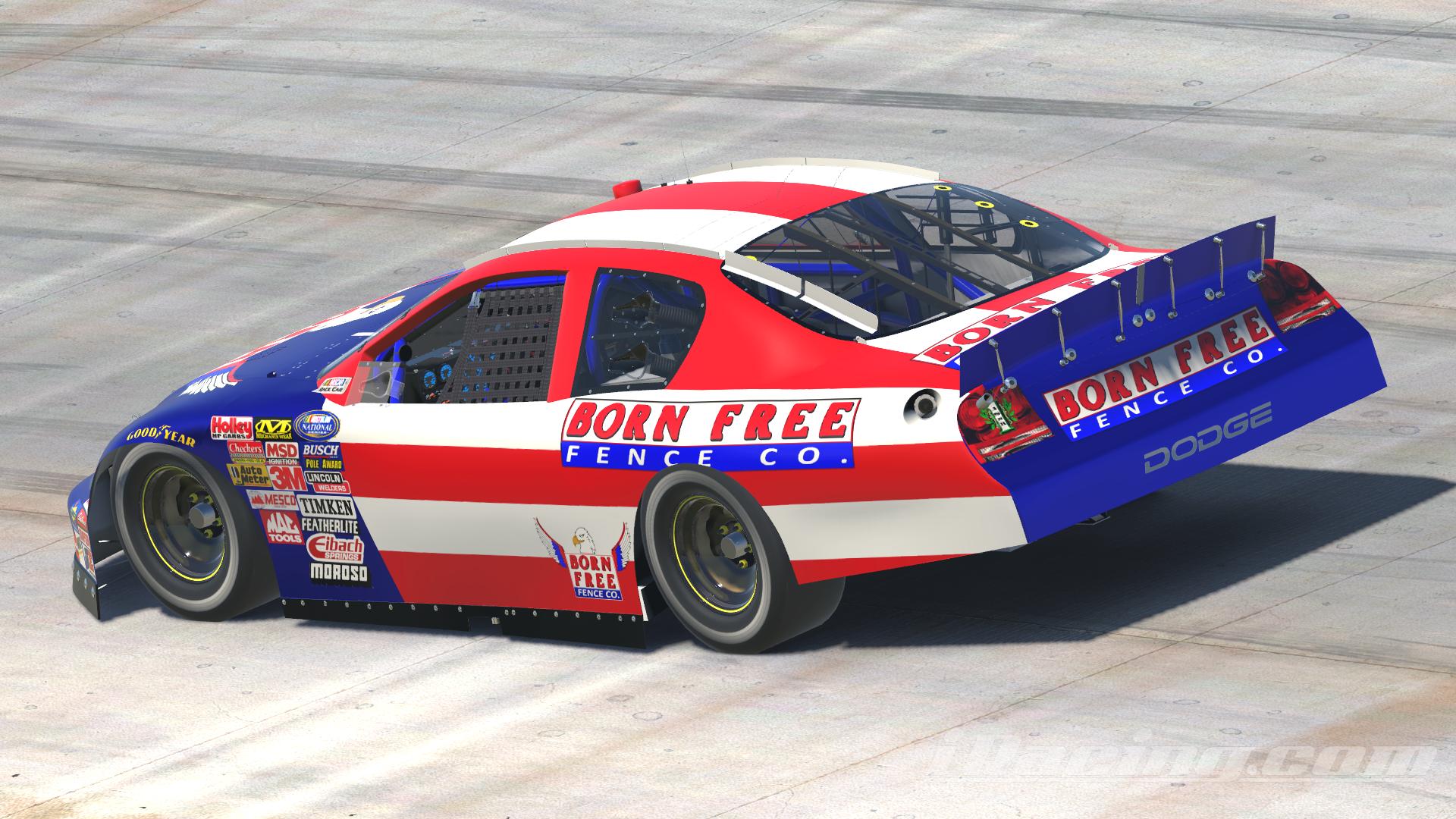 EA NASCAR Born Free Fence Fantasy Scheme by Bryson Hixenbaugh - Trading ...