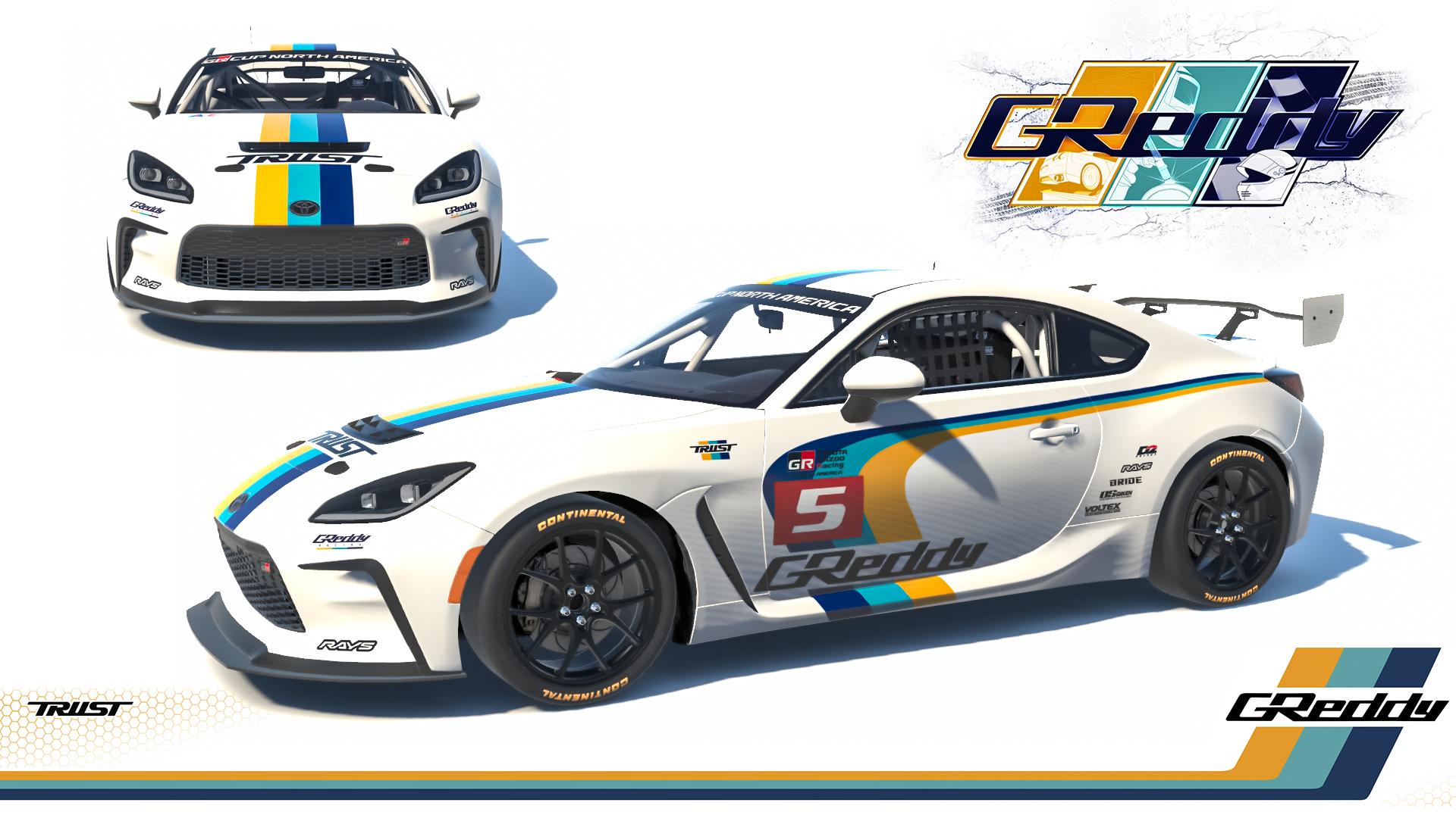 Greddy GR86 by Paul Mansell - Trading Paints