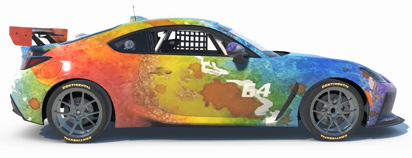 Toyota GR86 - Watercolour by Javier Picavea - Trading Paints