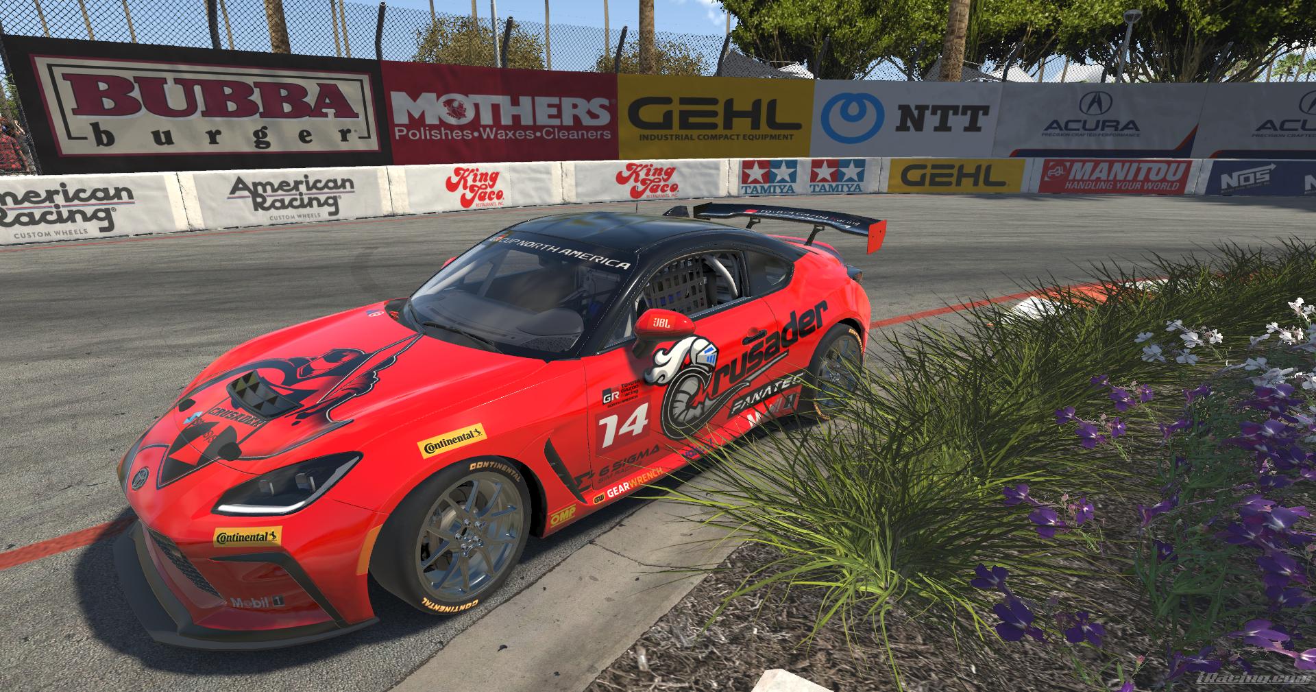 The Crusader (Toyota GR86) Red Scheme by Christian Shriver - Trading Paints