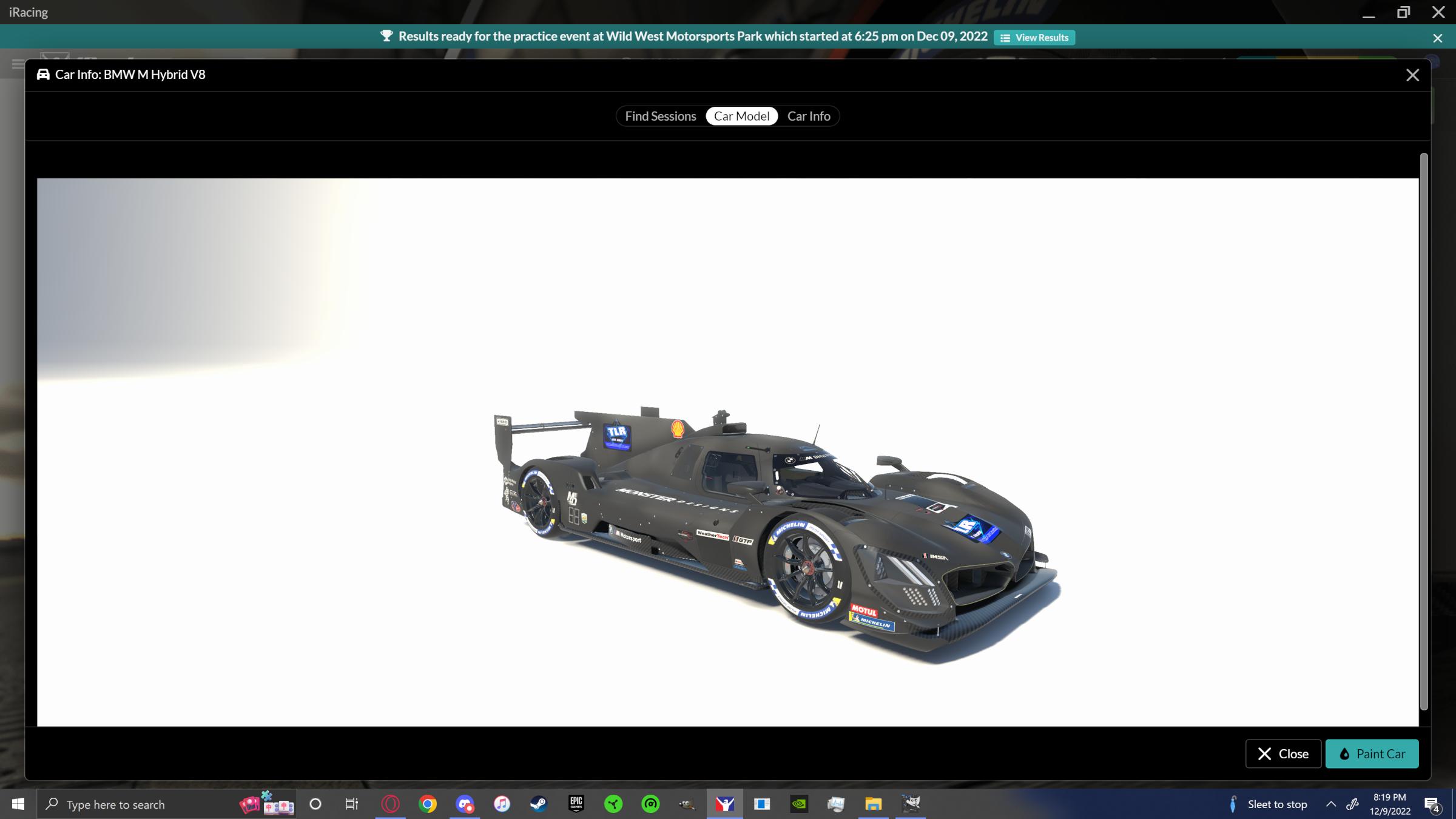 Thunderstorm Racing League Test Car by Chase Schaffer - Trading Paints