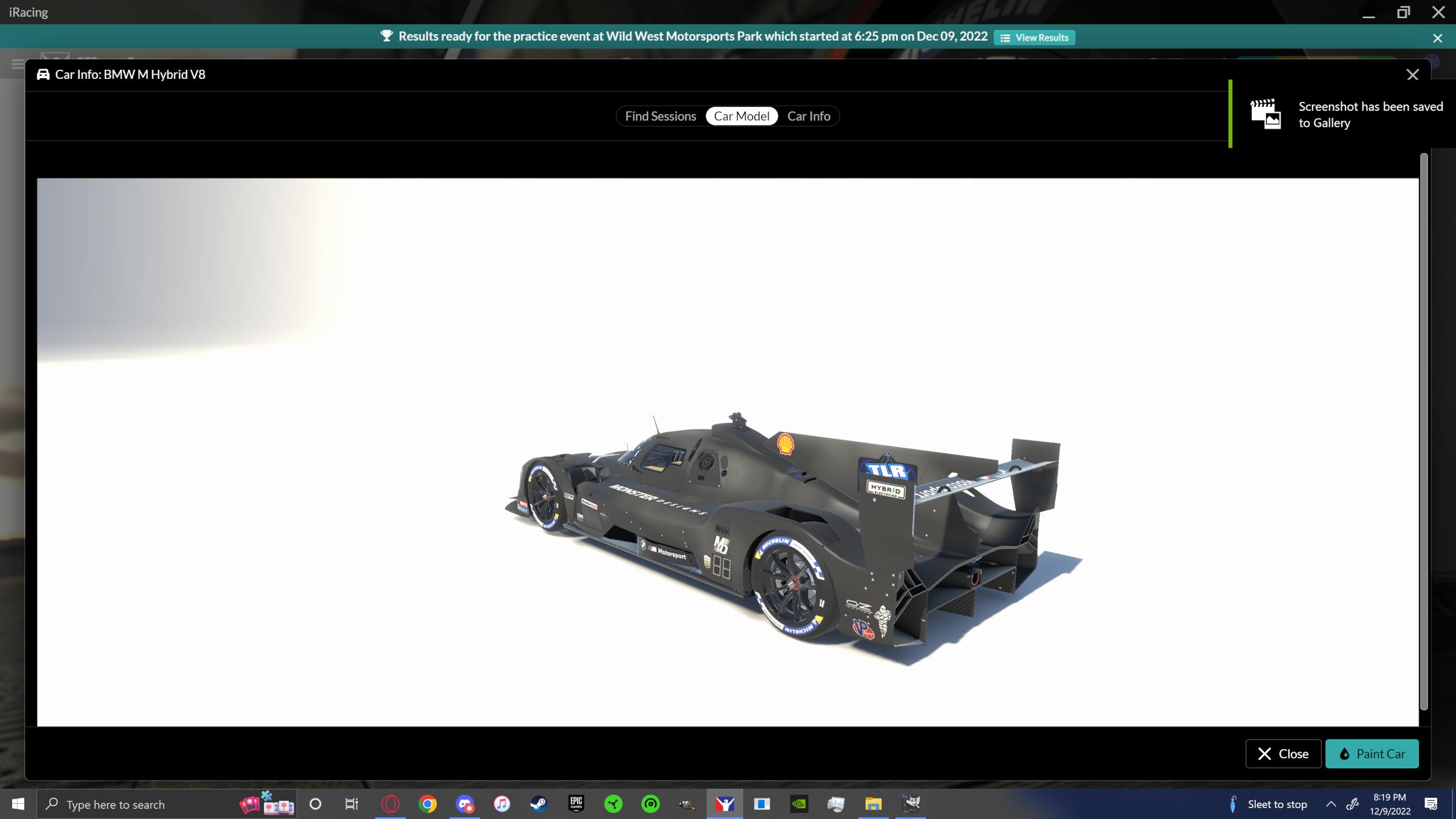 Thunderstorm Racing League Test Car by Chase Schaffer - Trading Paints