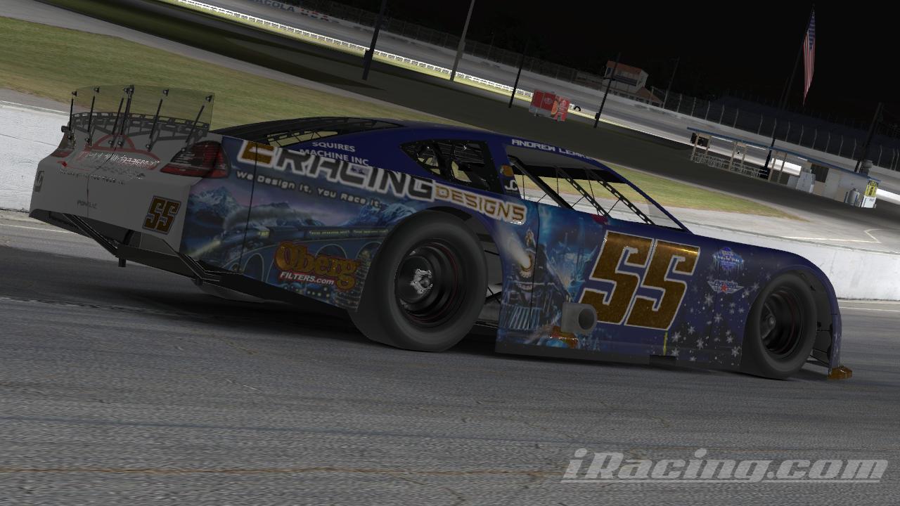 Andrew Lemke #55 Oberg Filters/E Racing Designs Polar Express SLM Grand ...