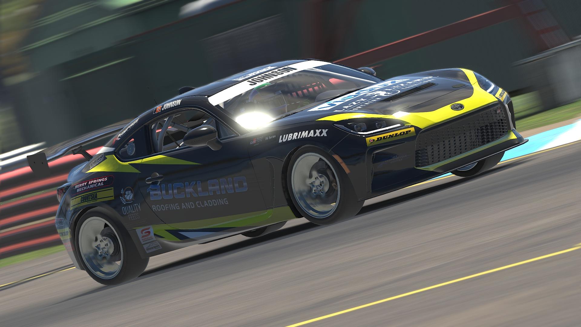 TGRA 86 Series: Rossi Johnson Racing by Isaac Edwards - Trading Paints