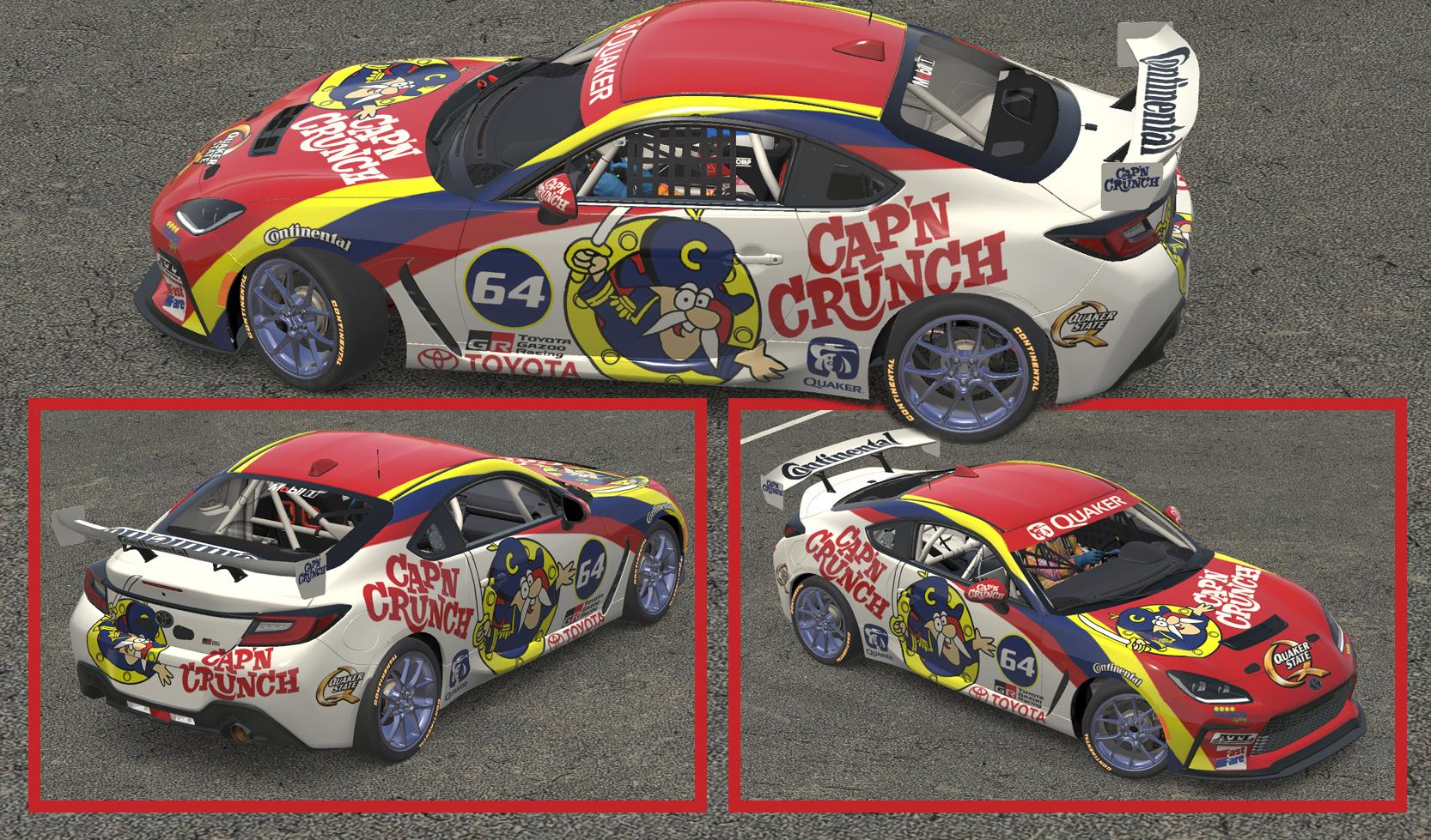 Toyota GR86 Cap N Crunch by Clyde Coman - Trading Paints