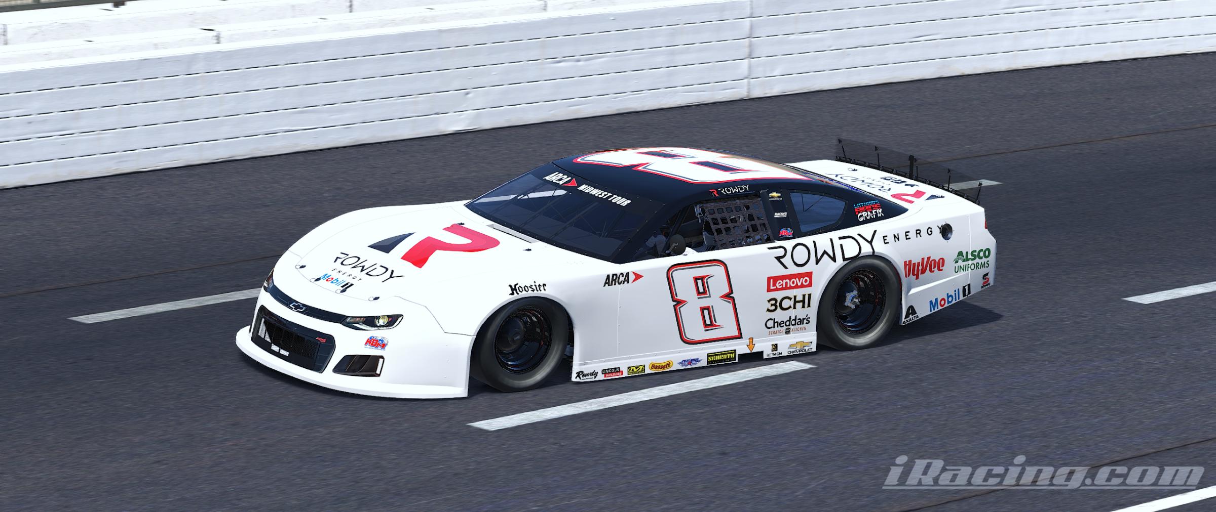 2023 - #8 Kyle Busch Rowdy Energy Chevrolet Camaro SS 1LE Super Late ...