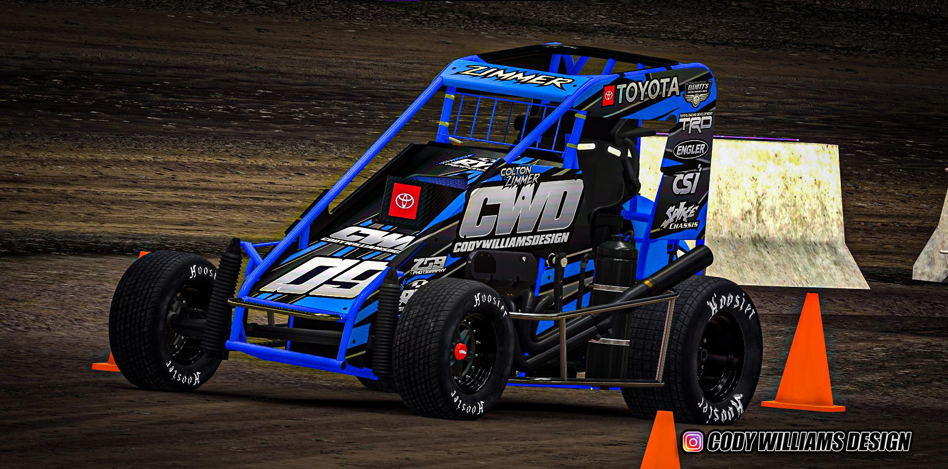 Colton Zimmer Dirt Midget! by Cody G Williams - Trading Paints