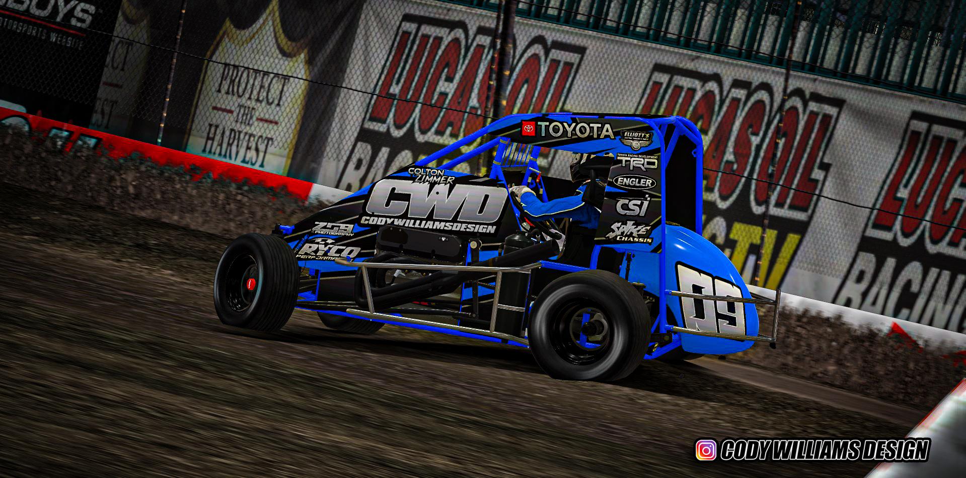 Colton Zimmer Dirt Midget! by Cody G Williams - Trading Paints