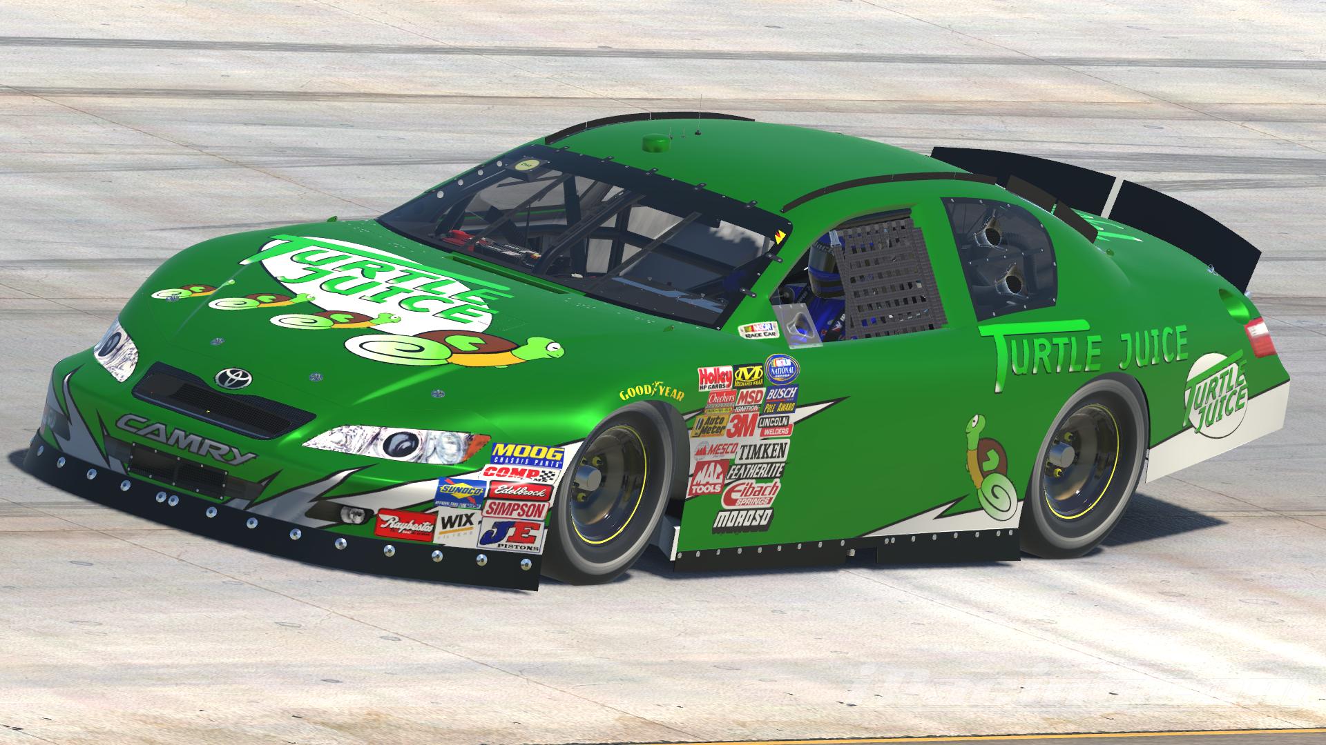 EA NASCAR Turtle Juice Fantasy Scheme by Bryson Hixenbaugh - Trading Paints