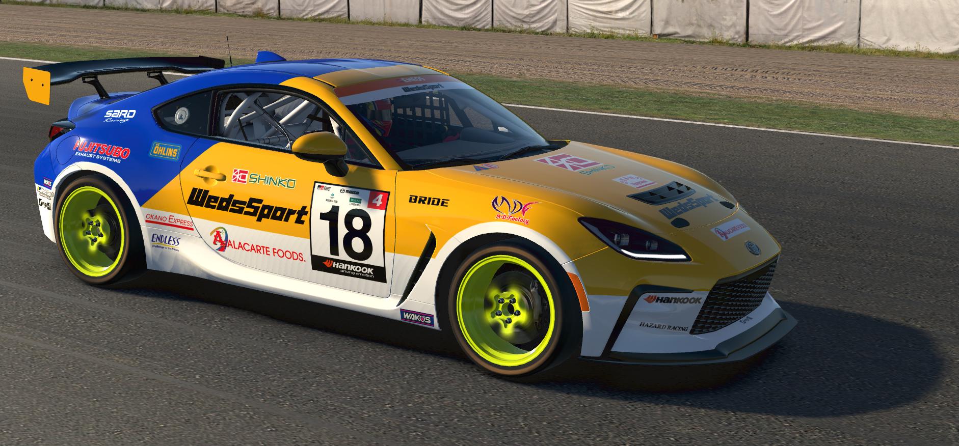 Weds Sport GR86 by Robert Schwenkler - Trading Paints