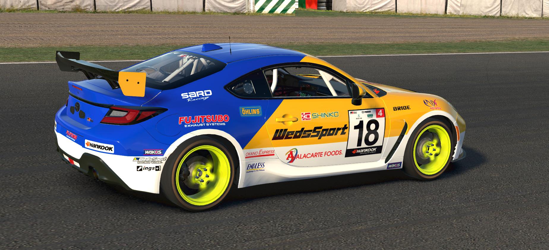 Weds Sport GR86 by Robert Schwenkler - Trading Paints