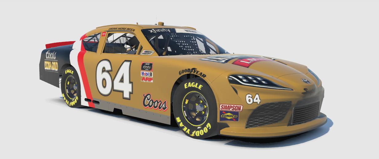 Coors Extra Gold Supra by Mike Bodily - Trading Paints
