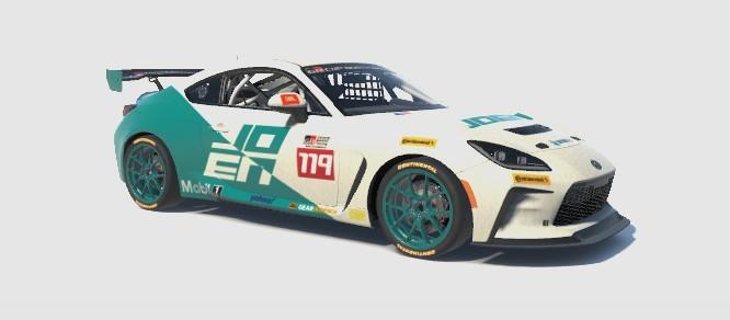 Toyota GR86 - Team Joen Test Livery by Ben Croyden - Trading Paints