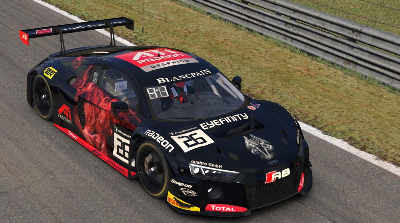 ATI Radeon Audi R8 by Christopher Harris5 - Trading Paints