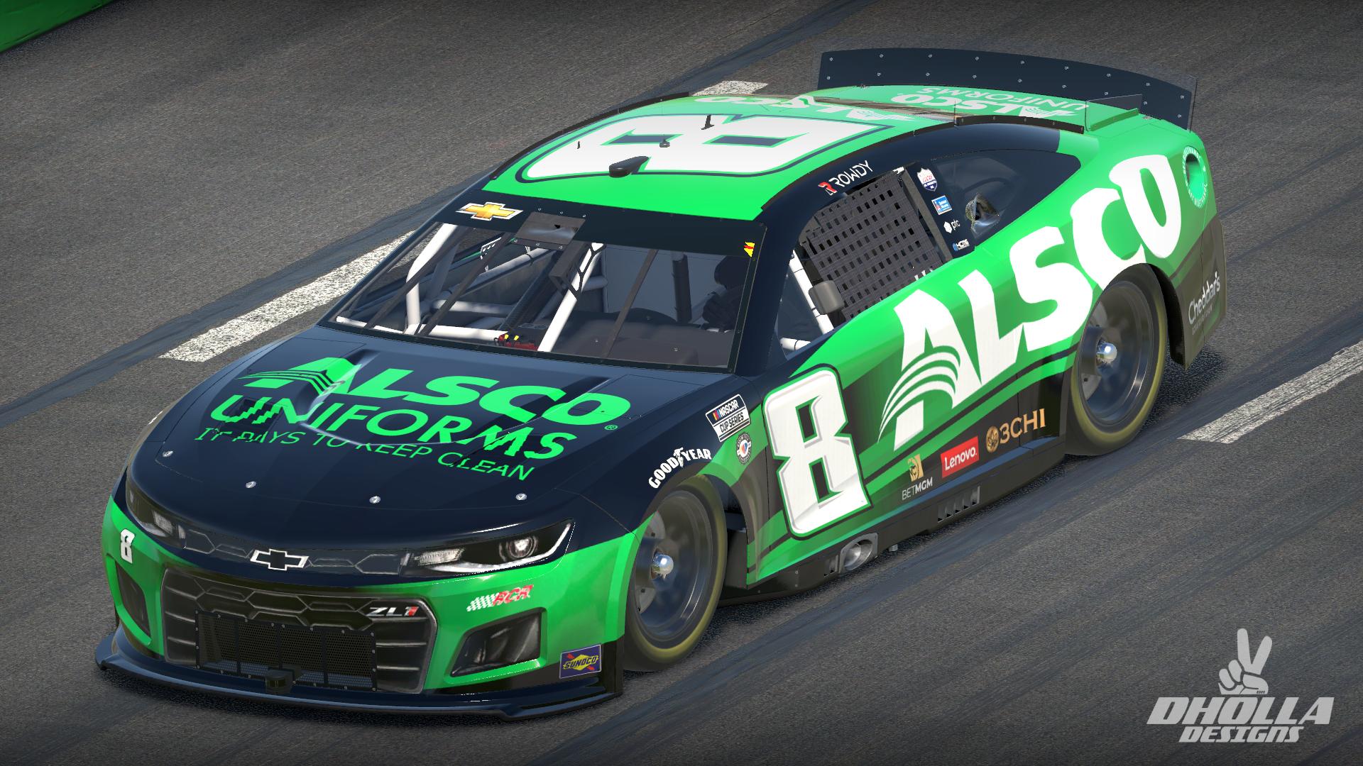 2023 Kyle Busch Alsco Uniforms Camaro ZL1 by Dylan Holland - Trading Paints