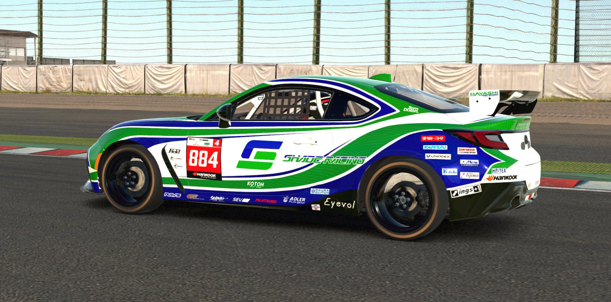 Shade Racing GR86 STAMPED by Robert Schwenkler - Trading Paints