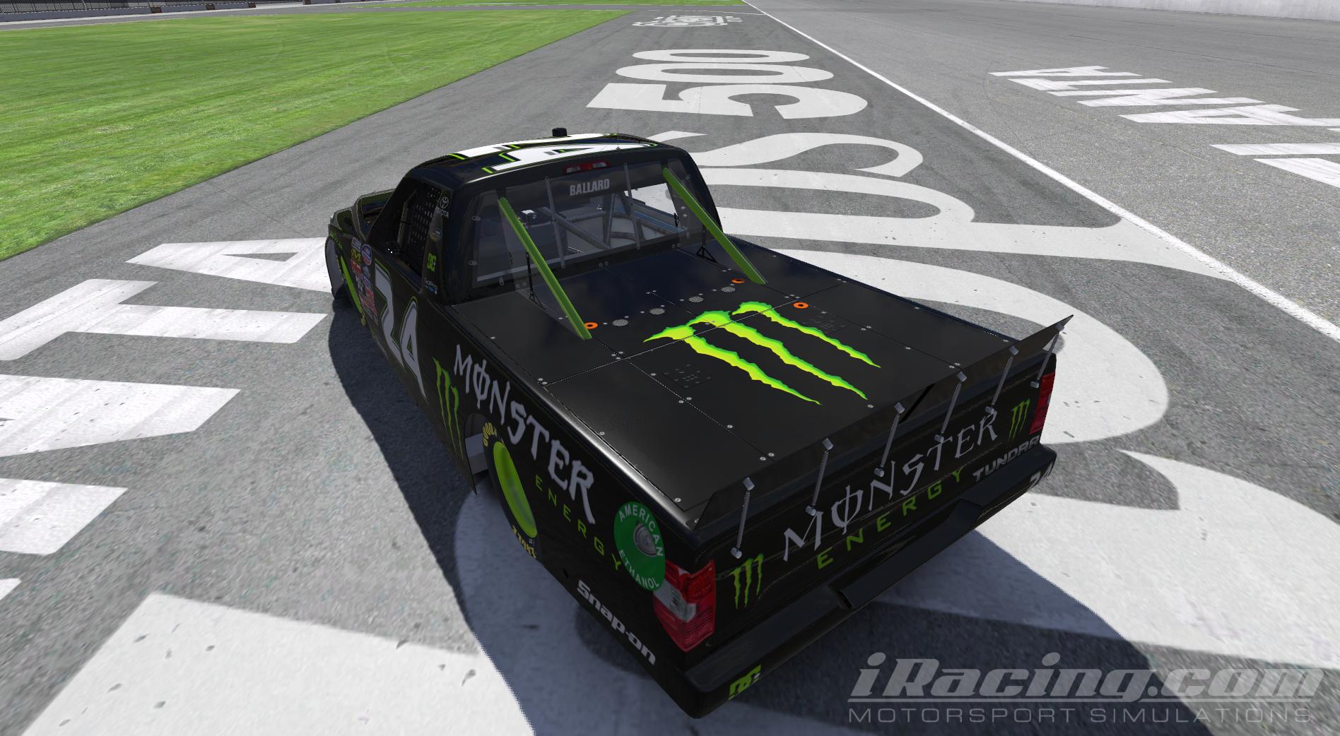 Monster Energy Paint Scheme by Matt Ballard - Trading Paints