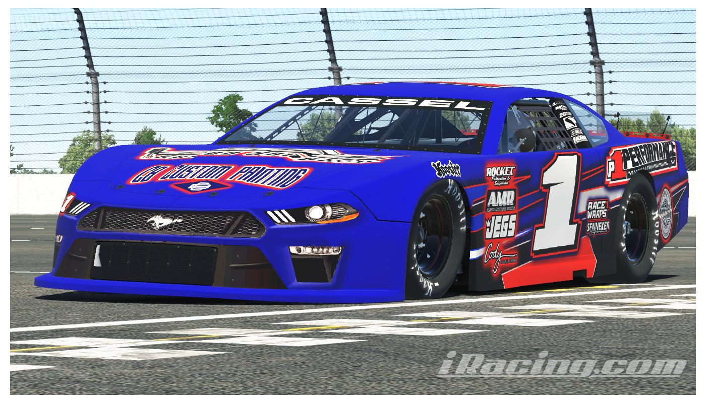 Ryman Cassel - CSS/CB Custom Painting Mustang by Mark Welch - Trading ...