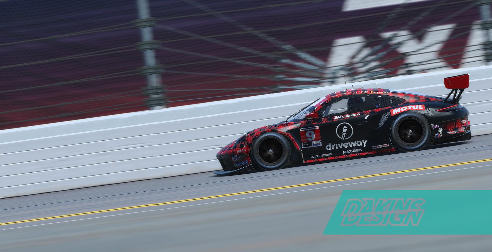 Pfaff Motorsports Driveway Motul 2023 IMSA GTD PRO Porsche 911 GT3 R by ...