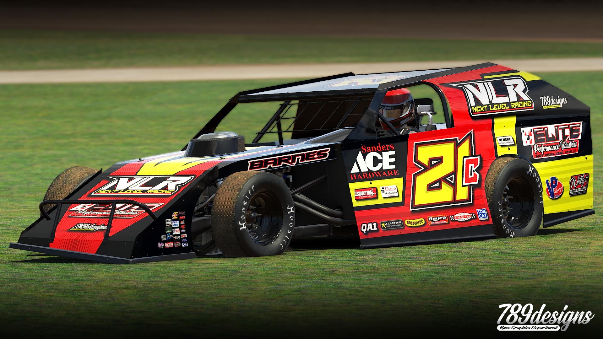 Charles Barnes UMP Modified BRY by Garrett Marshall - Trading Paints