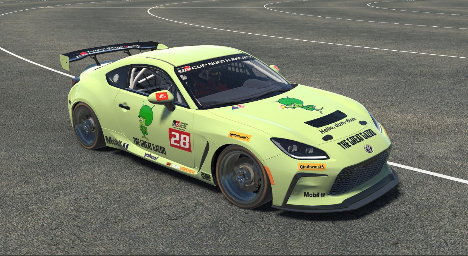 Great Gazoo GR86 by Bruce Funderburg - Trading Paints