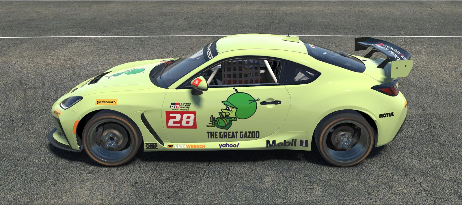 Great Gazoo GR86 by Bruce Funderburg - Trading Paints
