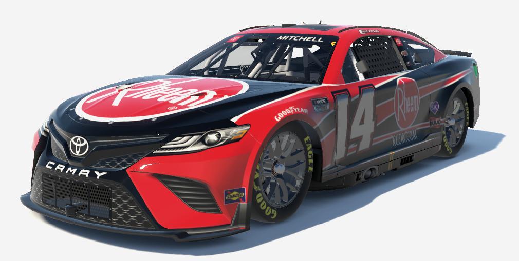 Chance Long #14 - NASCAR Cup Series Next Gen Toyota Camry - Rheem ...