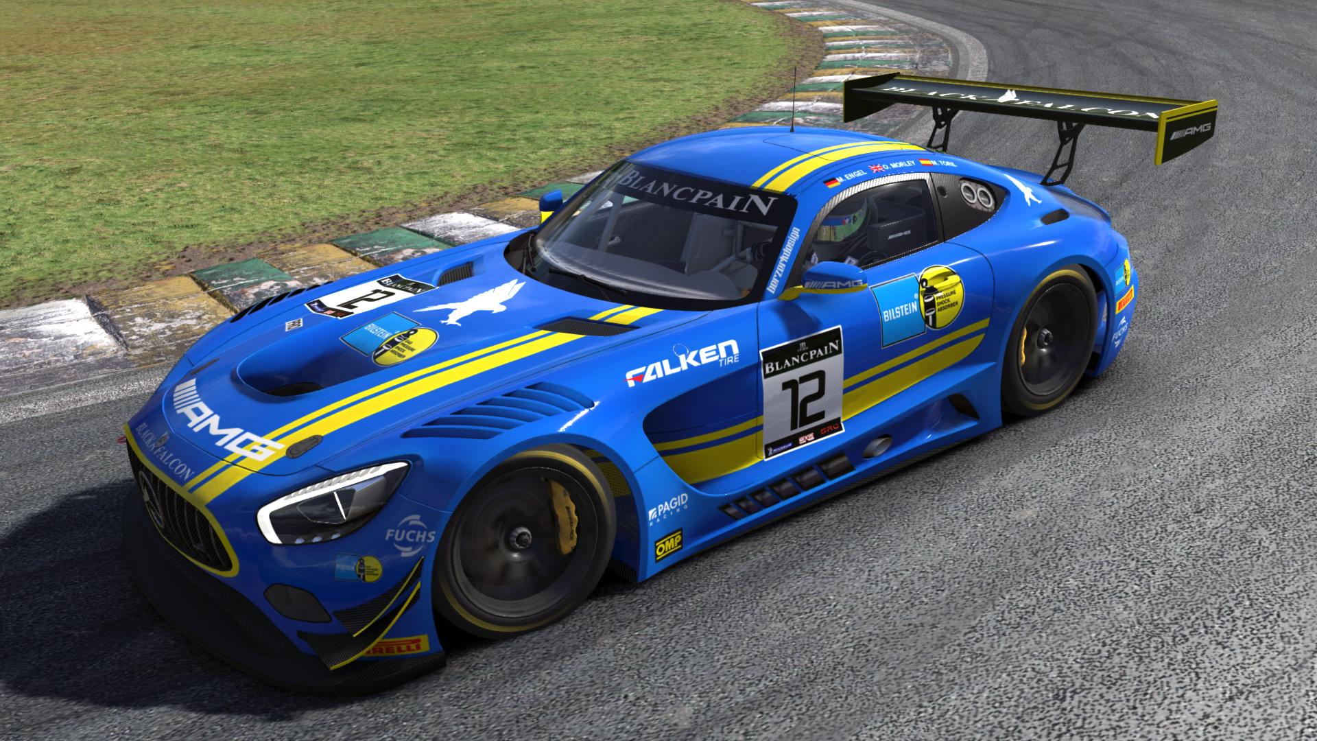 #9 Team Black Falcon Mercedes AMG GT3 (ADAC Zurich 24h) by Justin S ...
