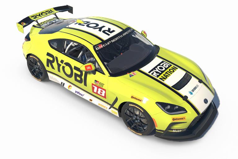 Ryobi Tools Green Livery by Adam Cline - Trading Paints